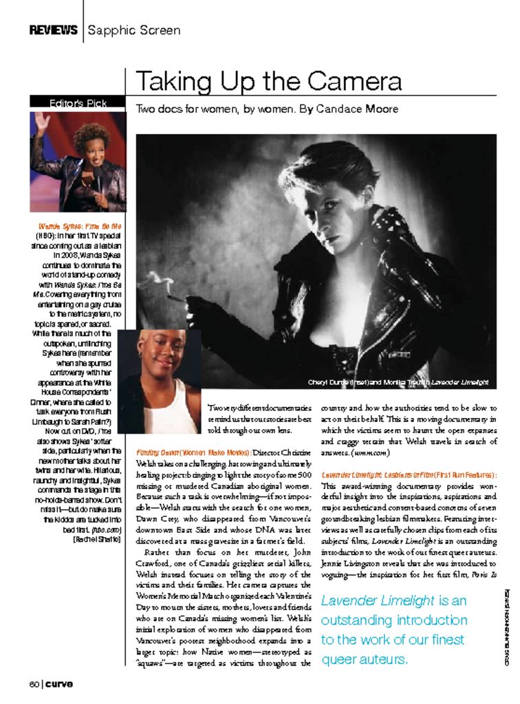Candace Moore – on Queer Film & TV | Features, Reviews, & Interviews ...